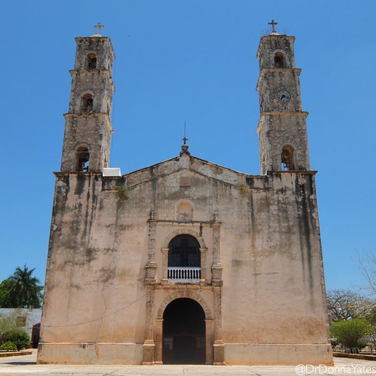 The bright beauty of Mexican village churches