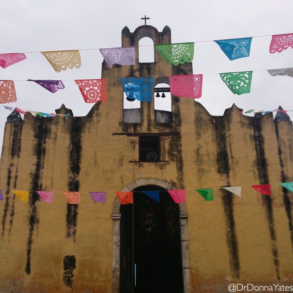 The bright beauty of Mexican village churches
