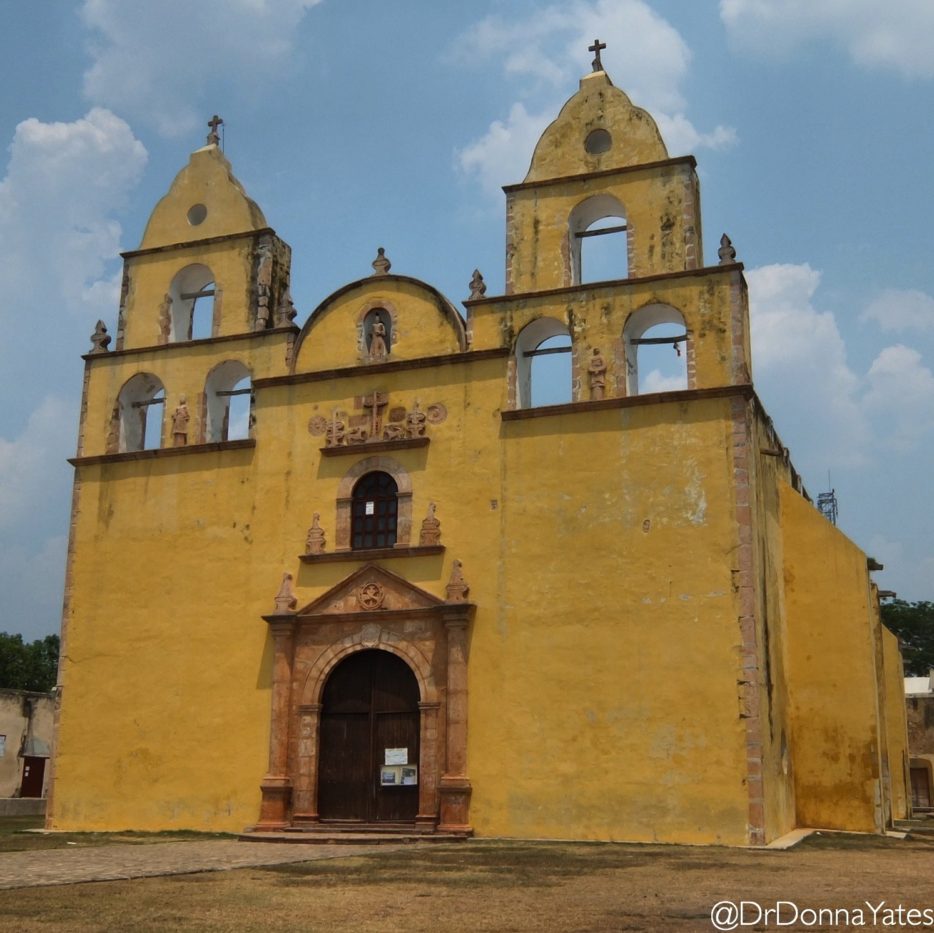 The bright beauty of Mexican village churches