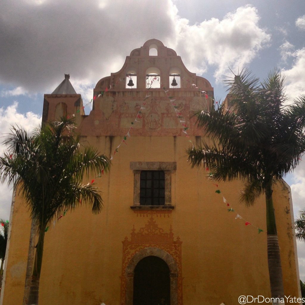 The bright beauty of Mexican village churches
